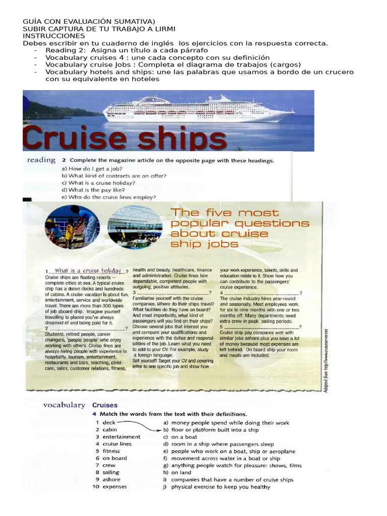 Cruise Ships | PDF