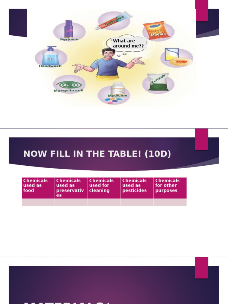 Everyday Chemicals Explained | PDF | Soap | Pesticide