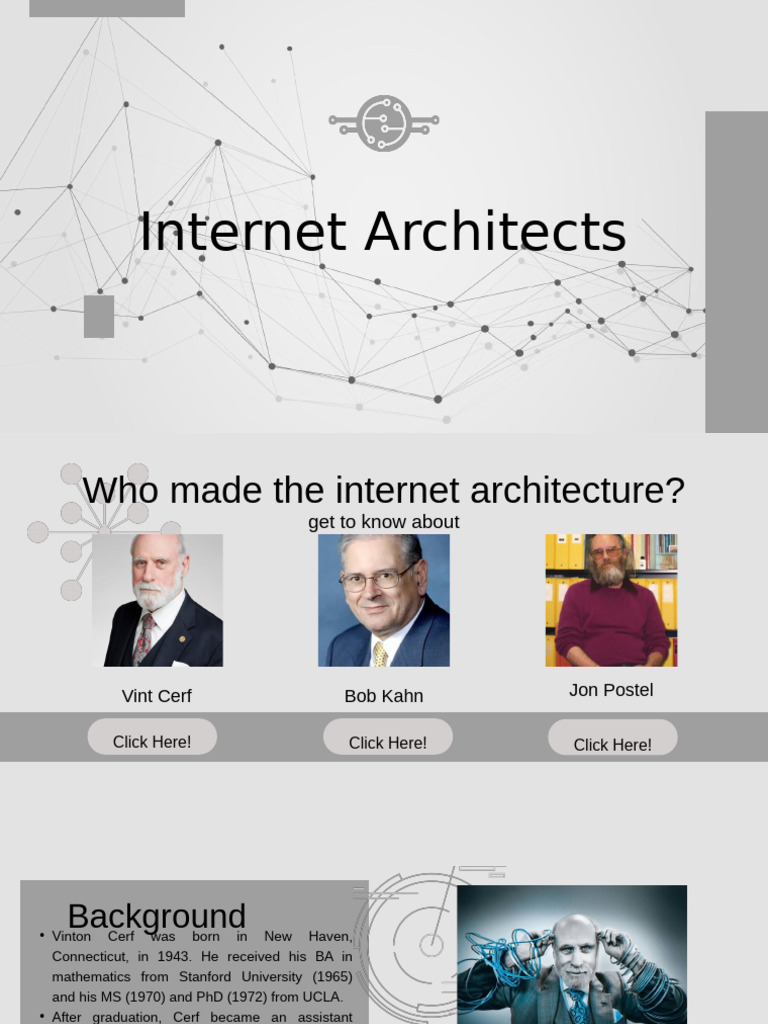 Internet Architects | PDF | Network Protocols | Internet Standards