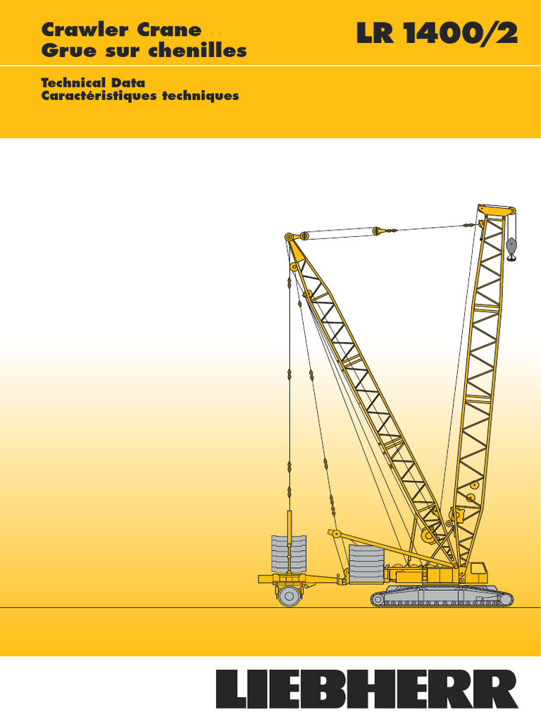 Lr 1400-2-450-Ton Crawler Crane Network | PDF | Crane (Machine) | Engines