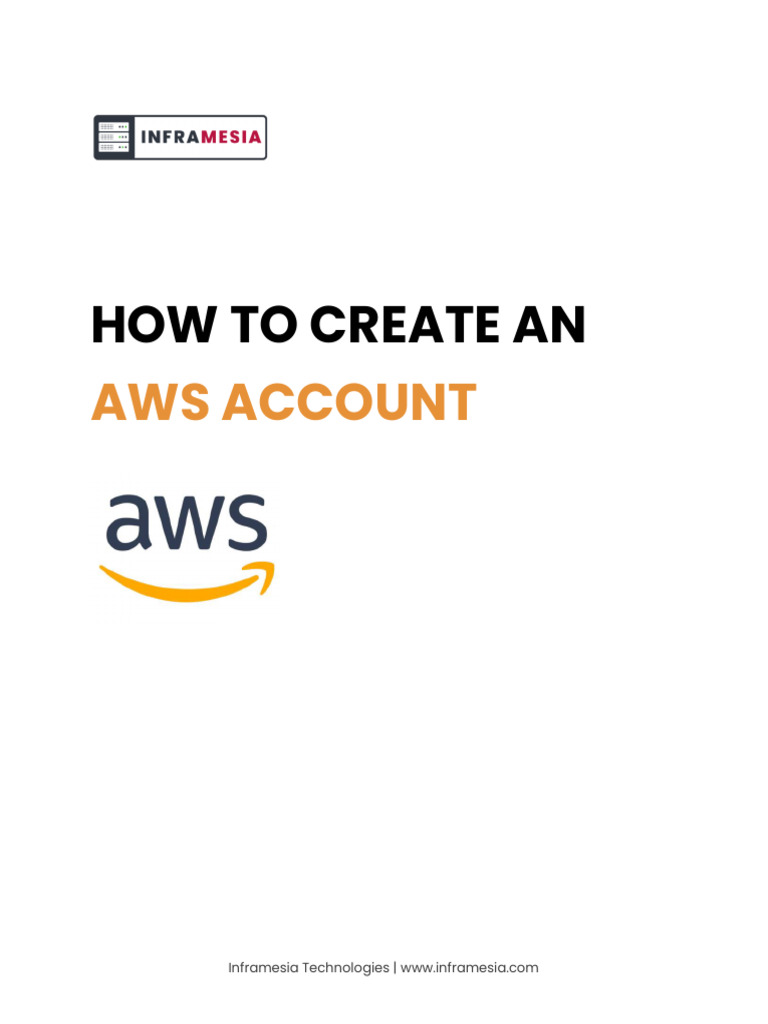 How To Create An AWS Account | PDF | Superuser | Password