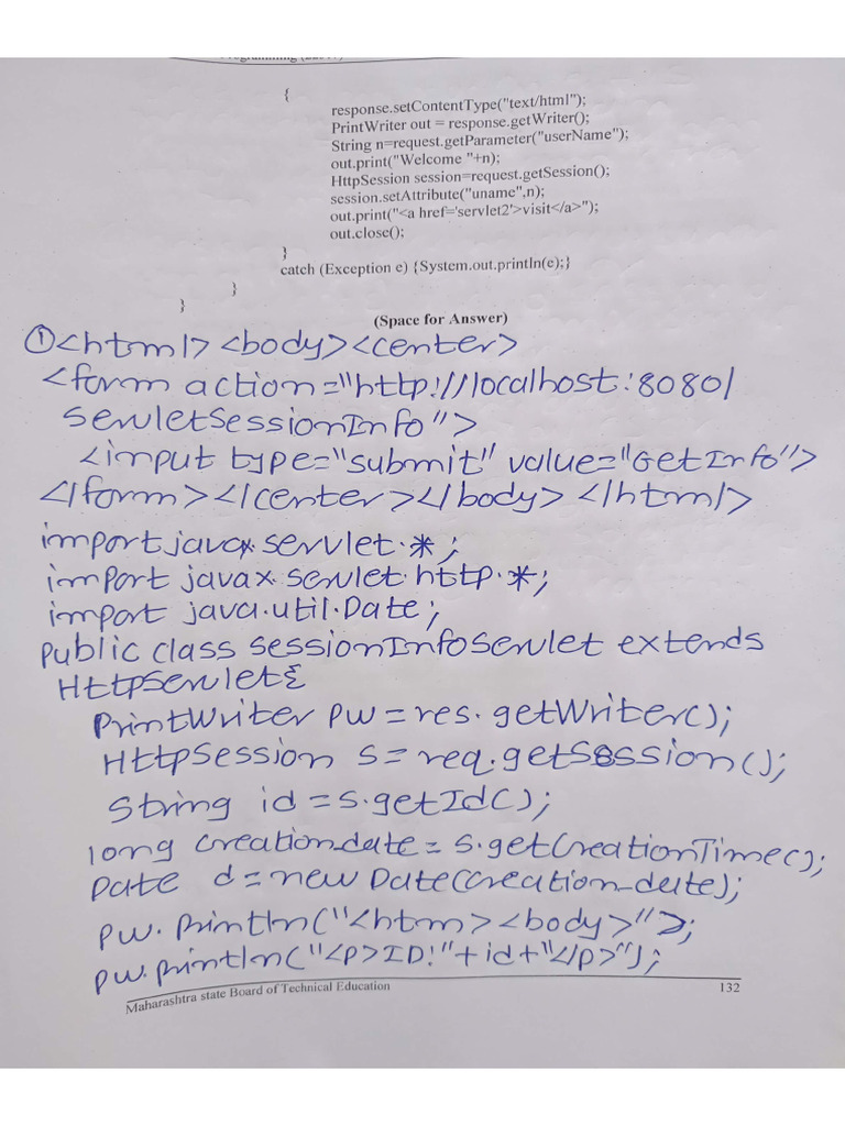 Practical 23 - 24 Adv Java | PDF