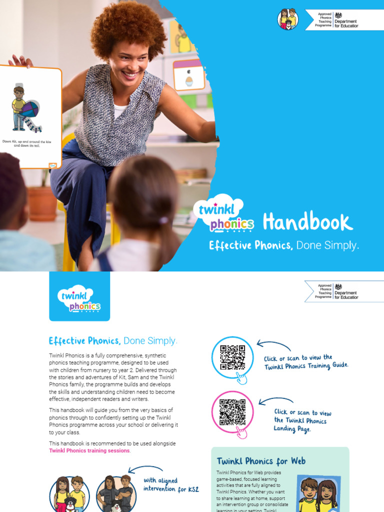T e 2552975 Twinkl Phonics SSP Programme Handbook Ver 12 | PDF ...