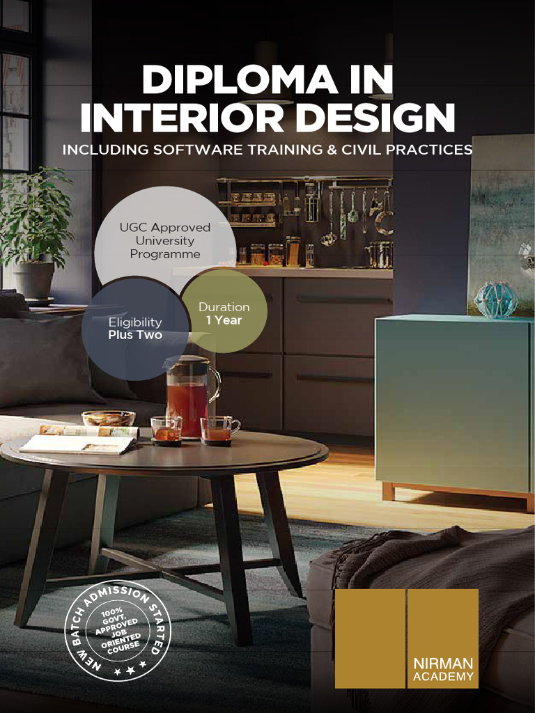 Diploma in Interior Design | PDF | Curriculum | Cognition