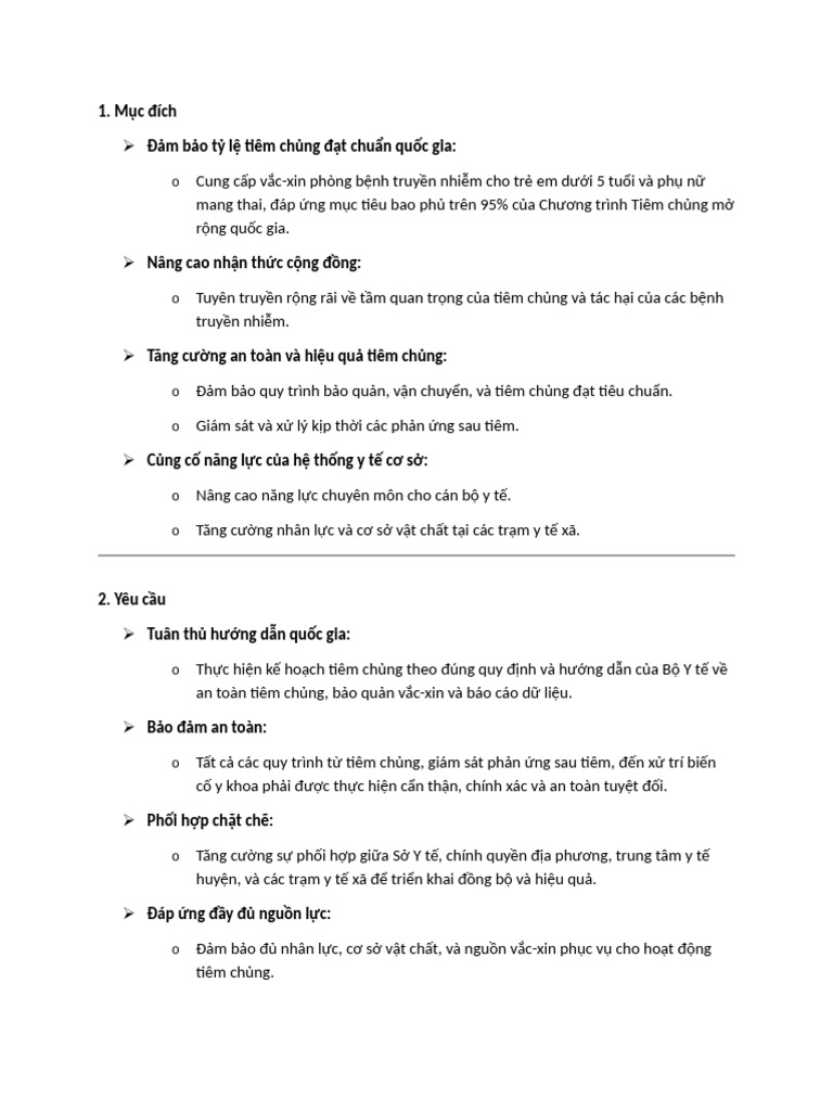 Muc Dich - Yeu Cau | PDF