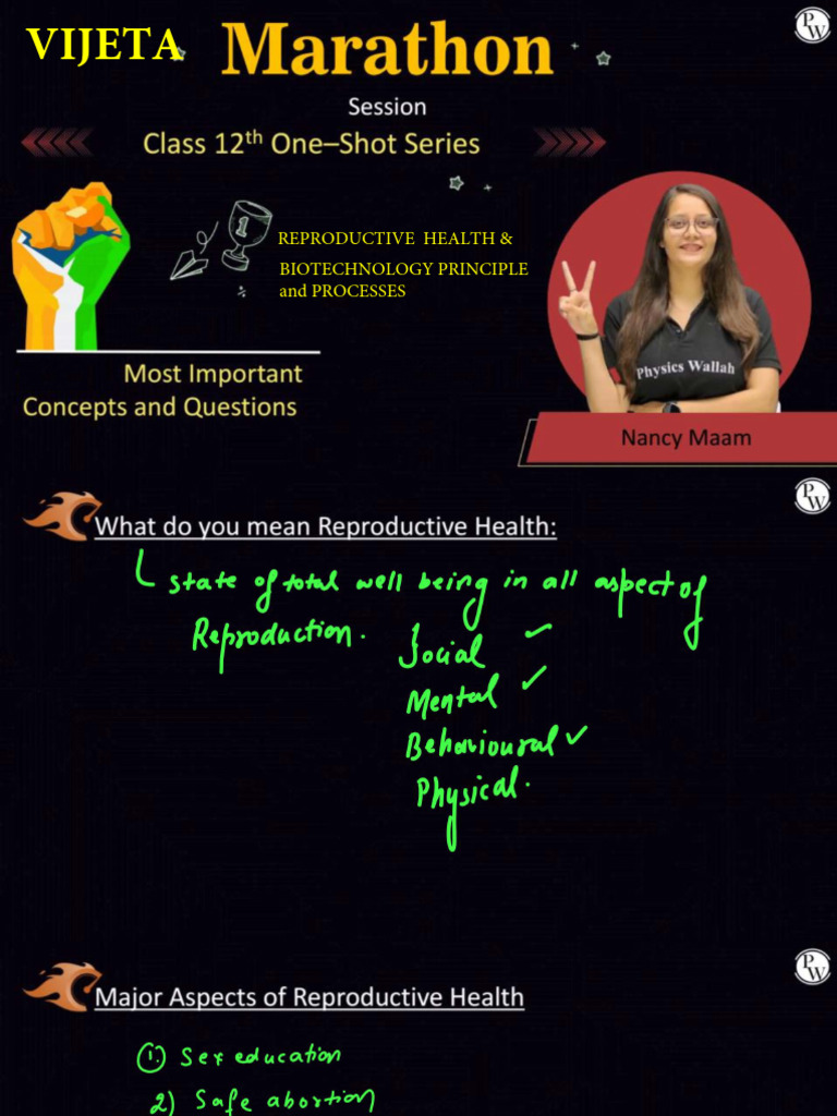 Complete Biology (By Nancy Mam) Most Important Concepts - Classnotes ...