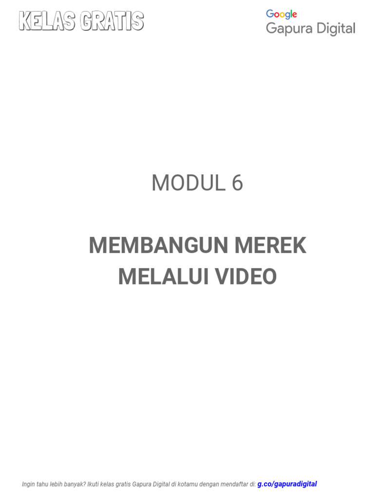 Membangun Merek via Video YouTube | PDF