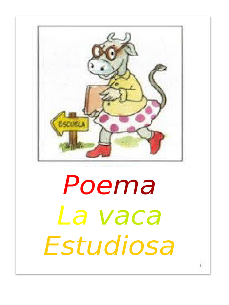 La Vaca Estudiosa | PDF