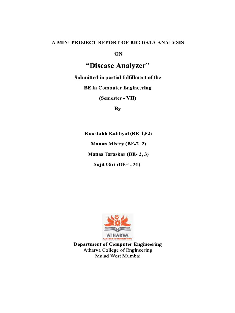 BDA Miniproject | PDF