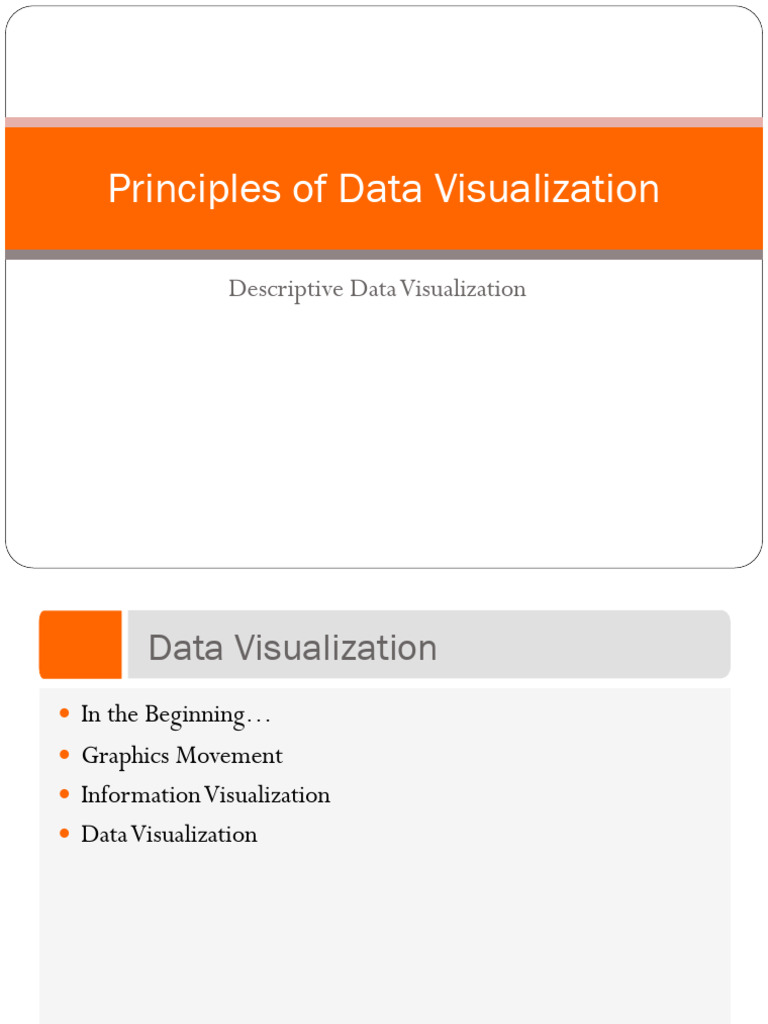 Lecture 1 - Descriptive Visualization | PDF | Level Of Measurement ...