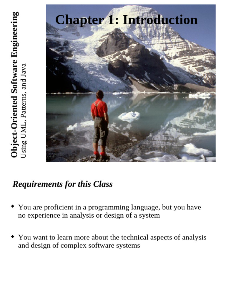 Oose Chapter1 Pdf Object Oriented Programming Class Computer Programming 