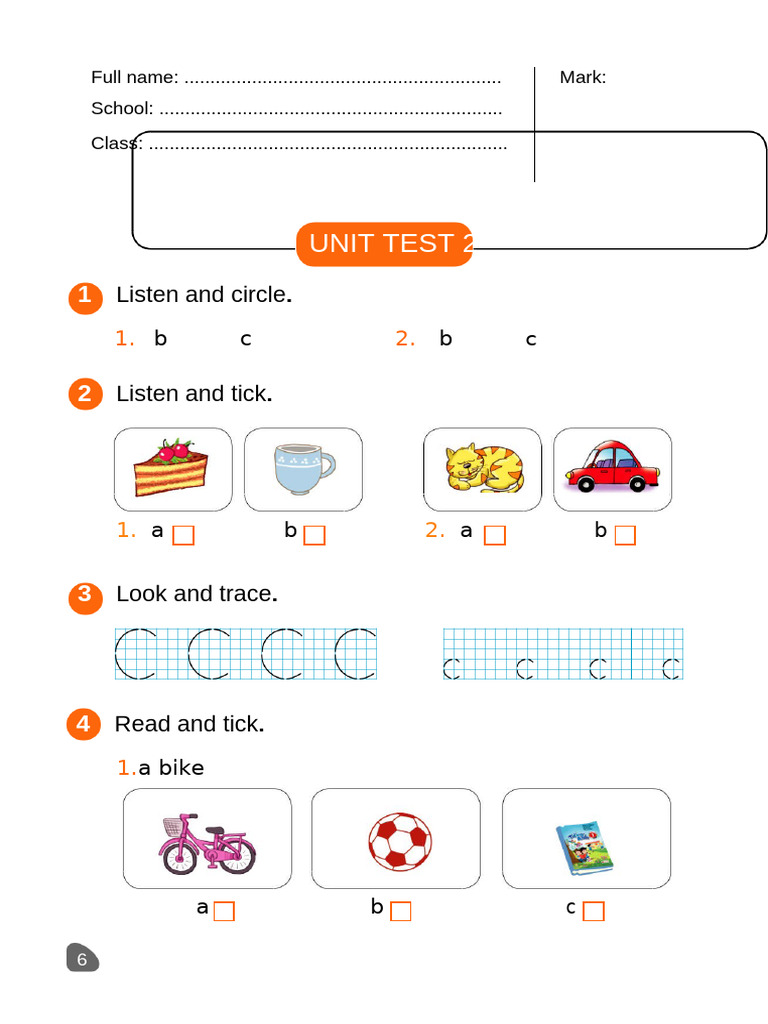 Unit Test 2 Listening and Reading Activities | PDF