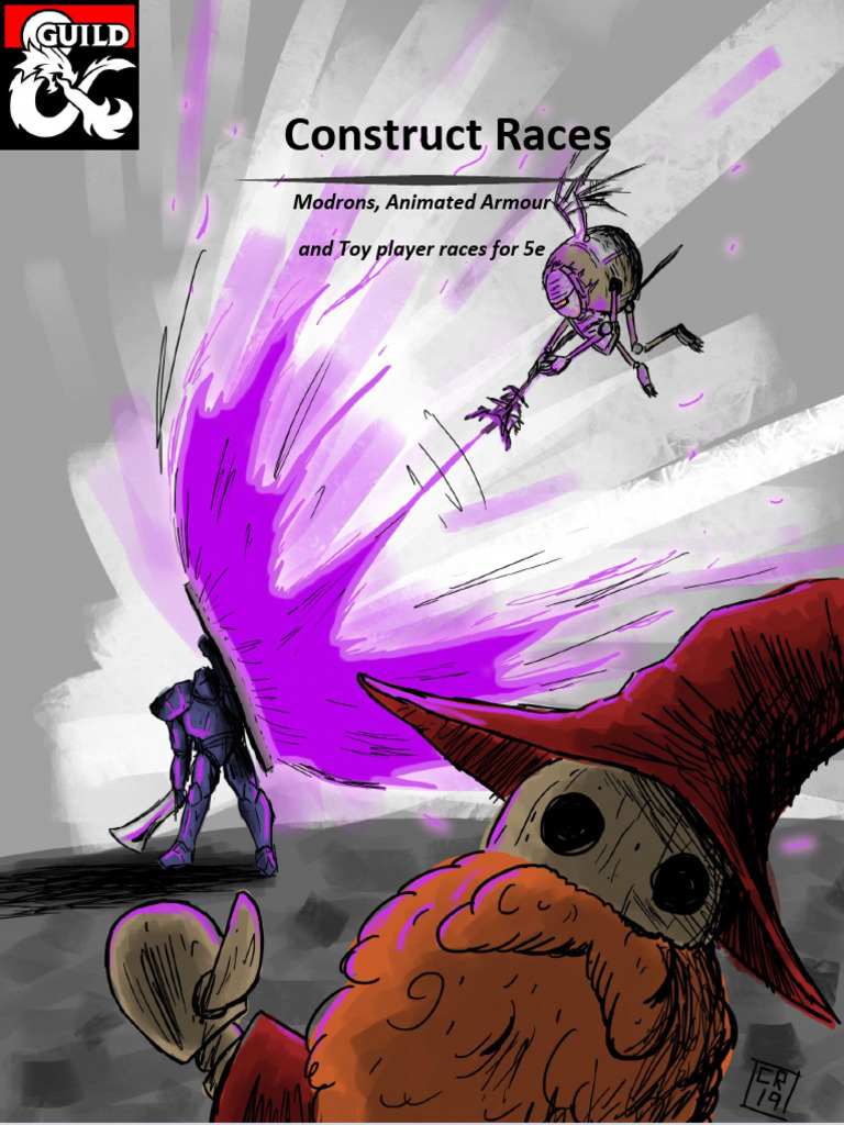 D&D 5E Construct Player Races Guide | PDF | Dungeons & Dragons | Gary ...