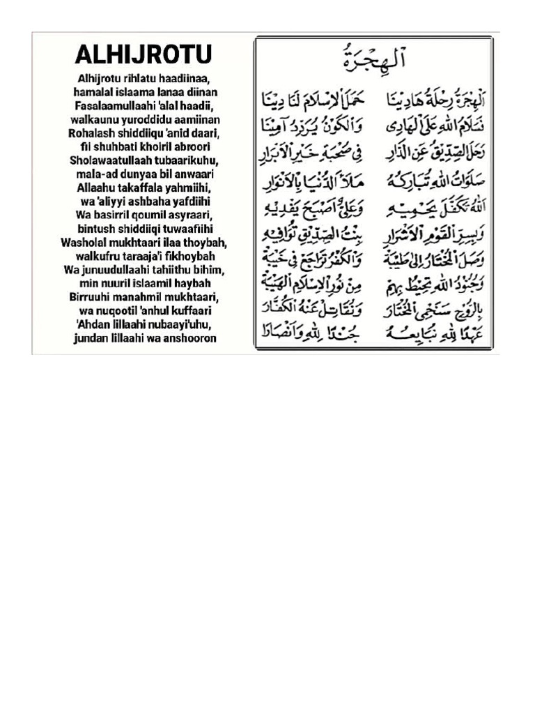 Teks Al Hijroru | PDF