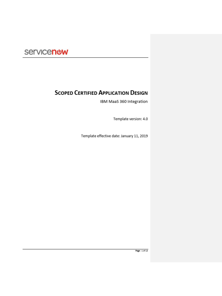 MaaS360 Scoped Application Design Document | PDF | Computer Security ...