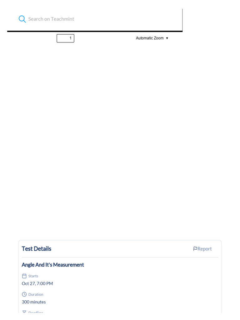 Angle And Its Measurement Mathematics Subjective Test Teachmint 0276