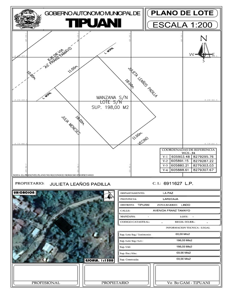 33 MEDICIONES DE TERRENO INDEPENDIENTE-31 JULIETA LEAÑOS-Model | PDF