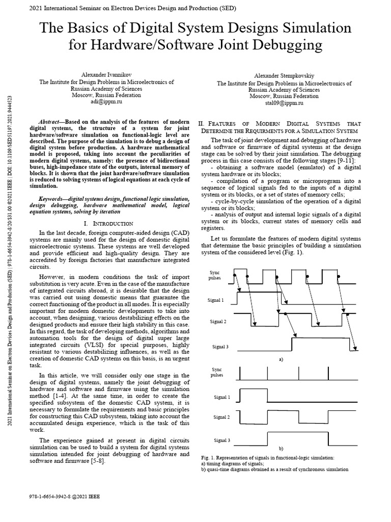 The_Basics_of_Digital_System_Designs_Simulation_for_Hardware_Software_Joint_Debugging | PDF ...
