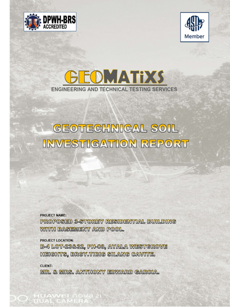 Geoevaluation Report - Mr. - Mrs. Anthony Edward Garcia | PDF | Earth ...
