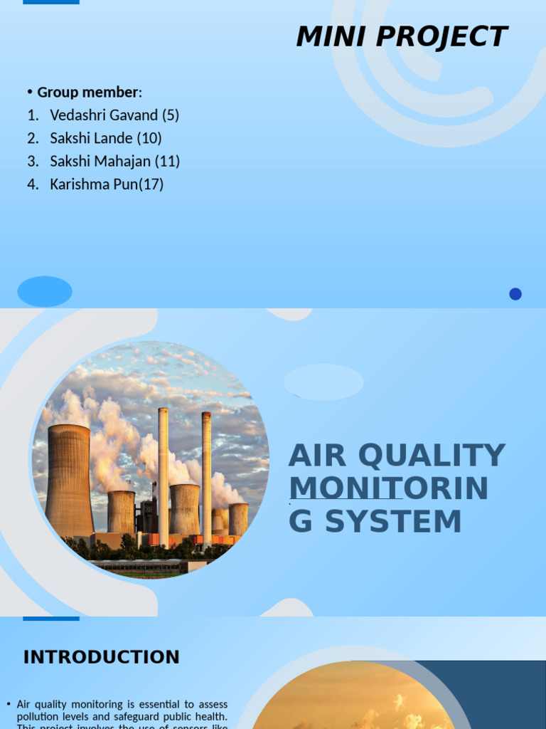 Air Quality | PDF | Sensor | Microcontroller