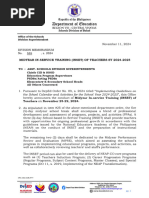 Orientation On INSET 2025 - NEAP CO | PDF | Computing | Internet