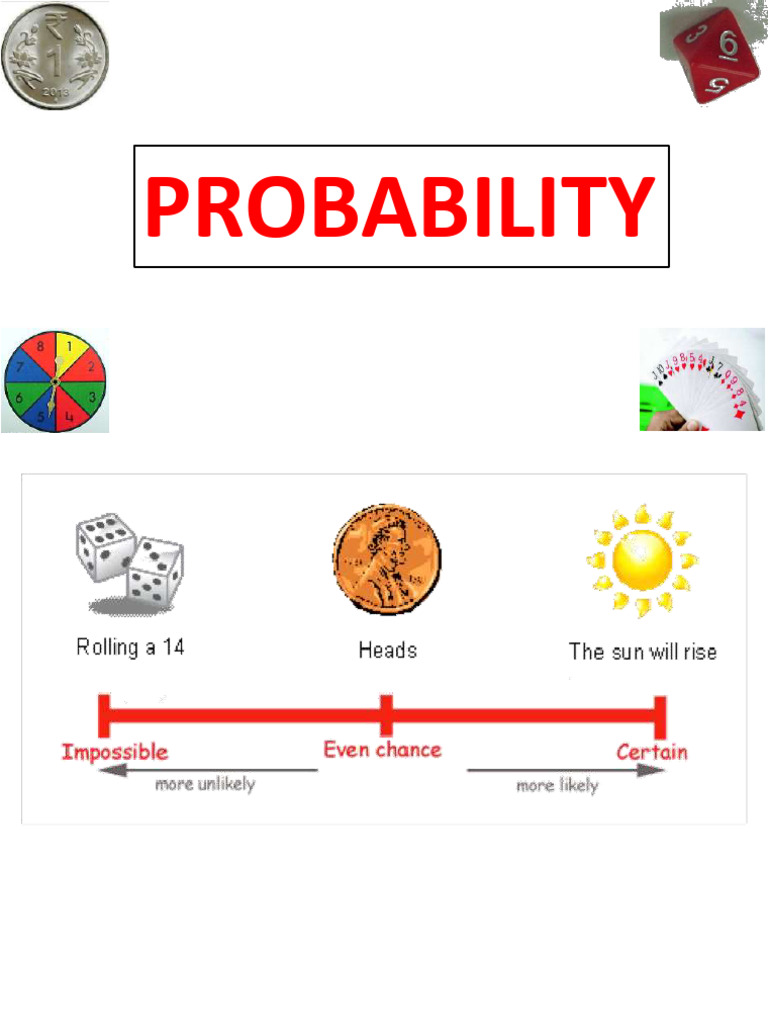(b) Probability PPT | PDF | Probability | Probability And Statistics