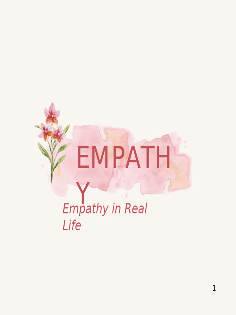 Empathy 2 | PDF