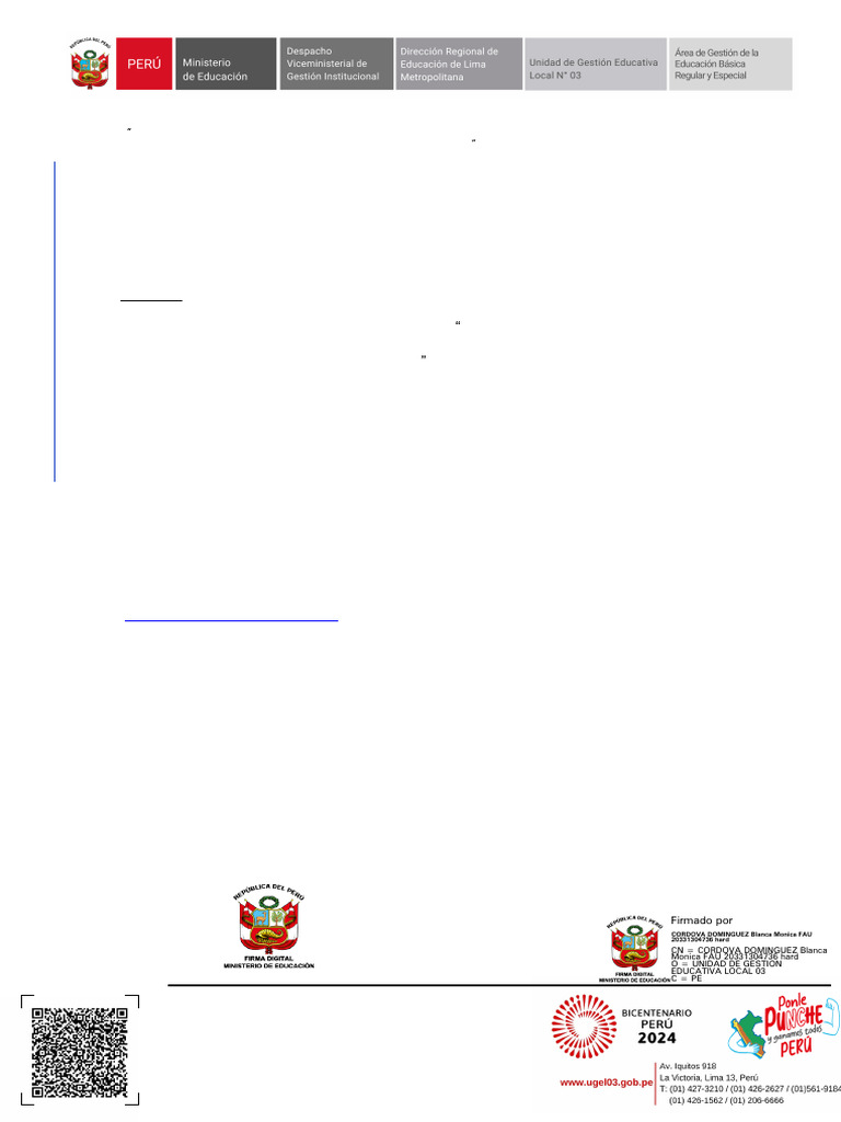 6173986 Oficio Multiple 00562 2024 Minedu Vmgi Drelm Ugel03 Dir Agebre ...