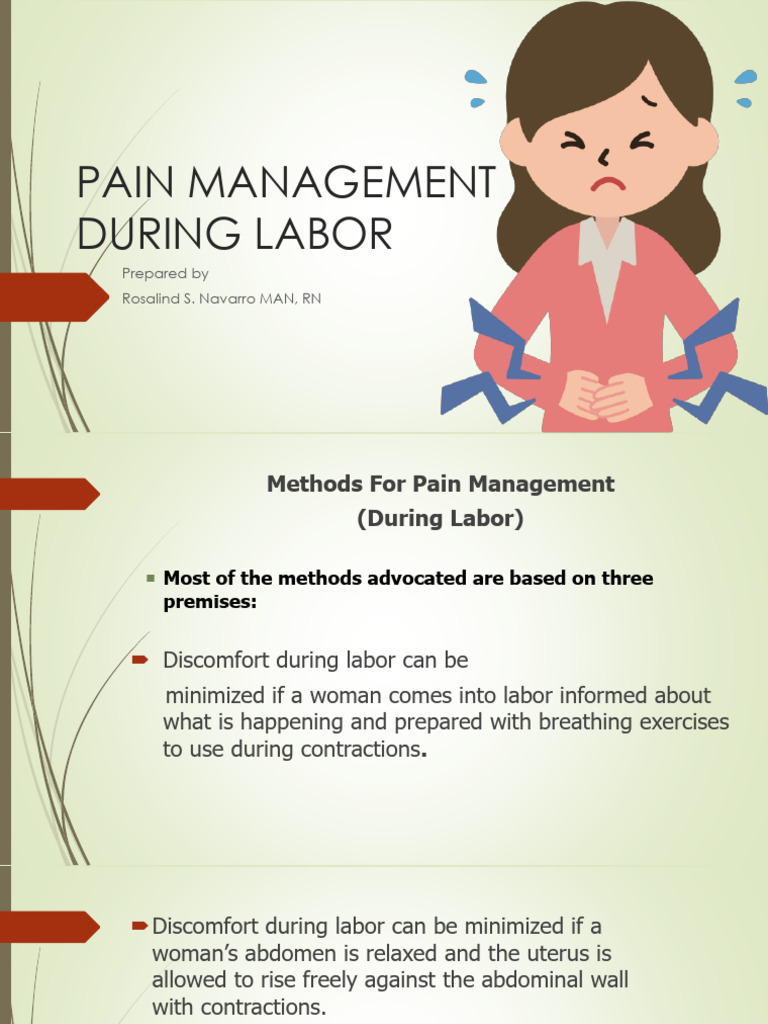 Pain Management Theories of Labor Onset Signs of Labor Stages of Labor ...