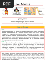 Iron and Steel Making Fundamentals | PDF | Steelmaking | Steel