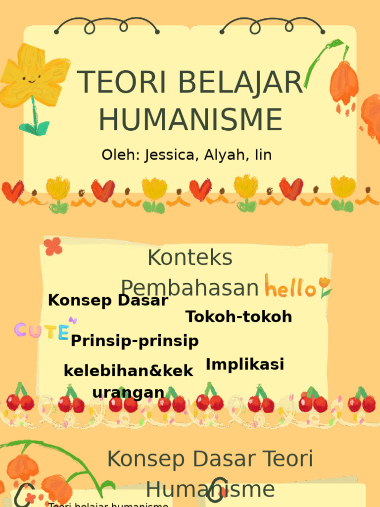 Humanisme Belajar | PDF