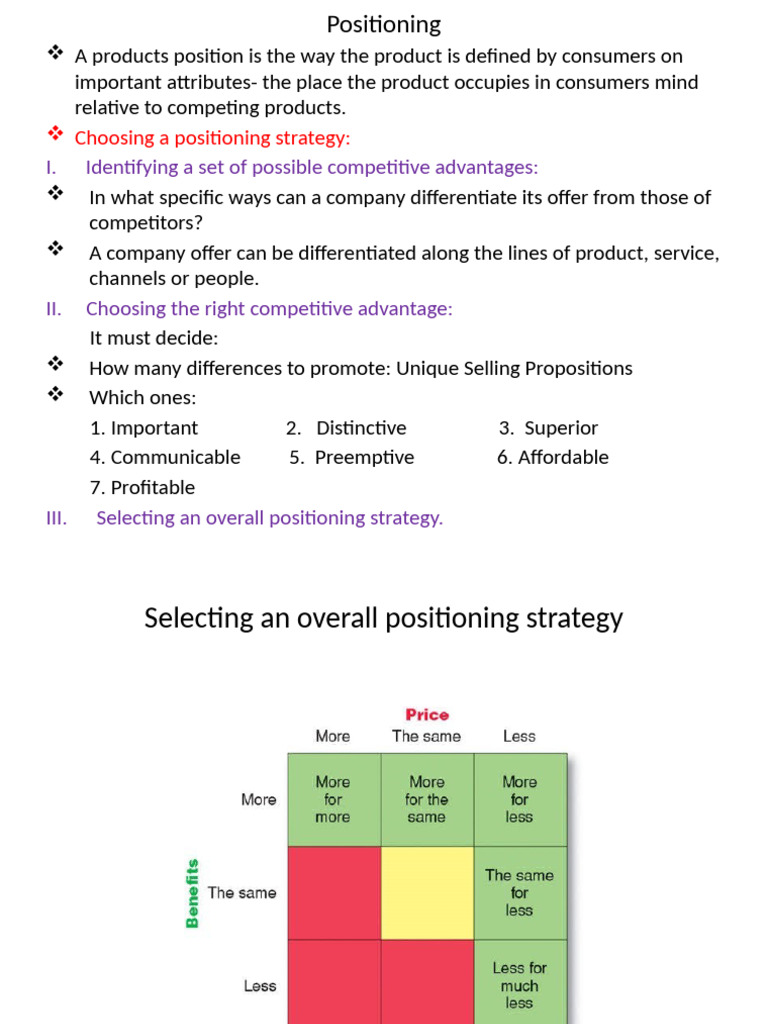 Positioning | PDF