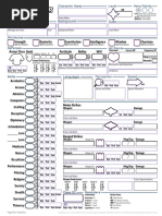 Starfinder 2e Character Sheet | PDF | Role Playing Games