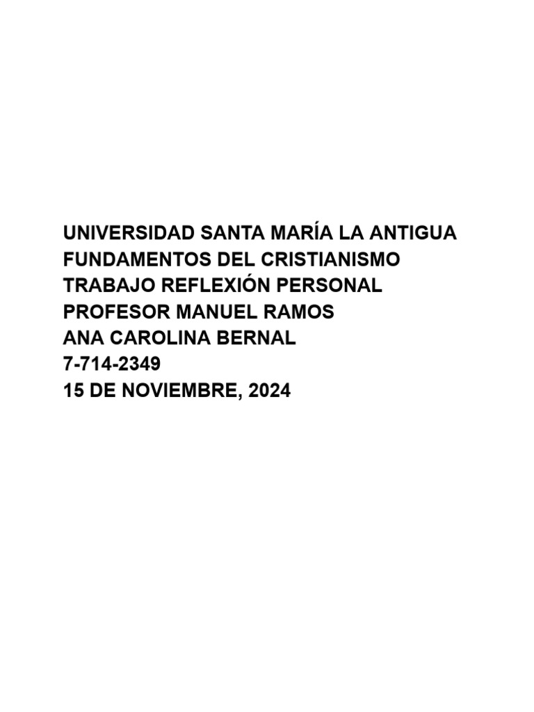 Trabajo Ana Bernal | PDF