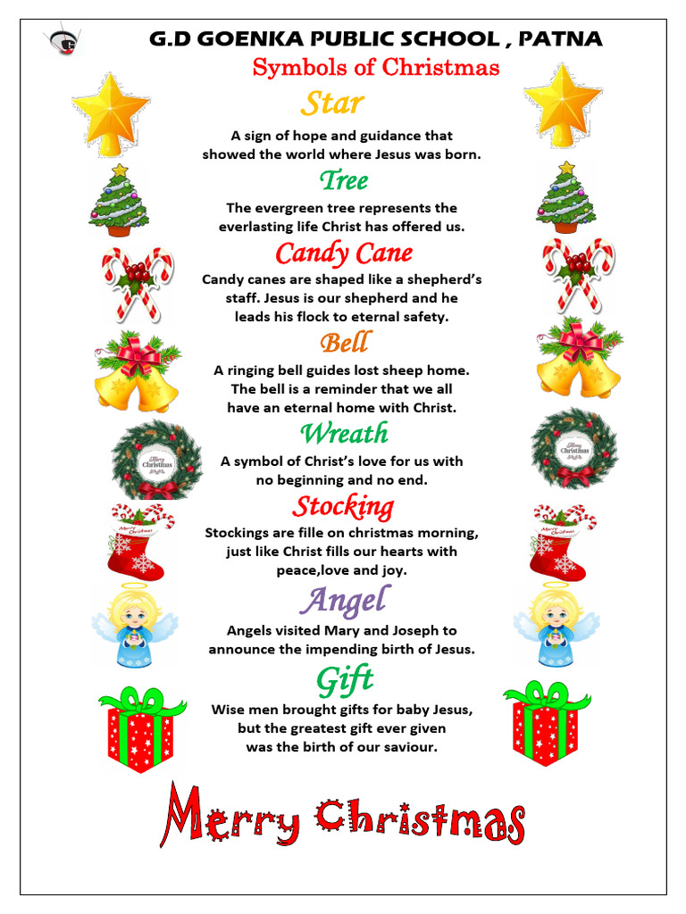 Christmas Symbols and Their Meanings | PDF
