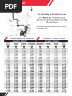 Smart Way Bus Schedule: Blacksburg | PDF | Passenger Rail Transport ...