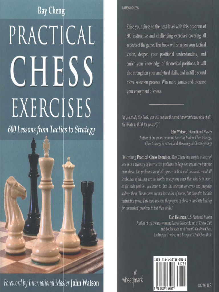 Practical Chess Exercises - 600 Lessons From Tactics To Strategy - PDF ...