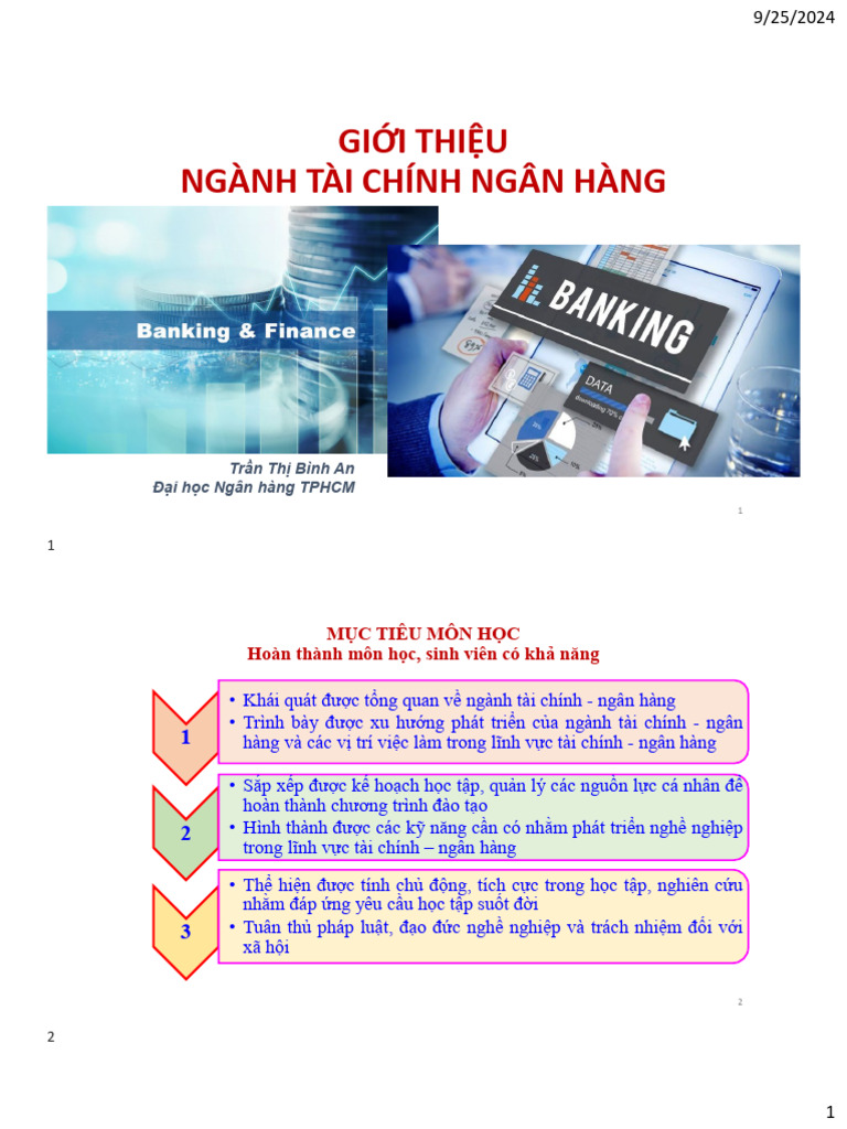 21 Slides Chuong 1 Gioi Thieu Nganh TCNH CLC | PDF