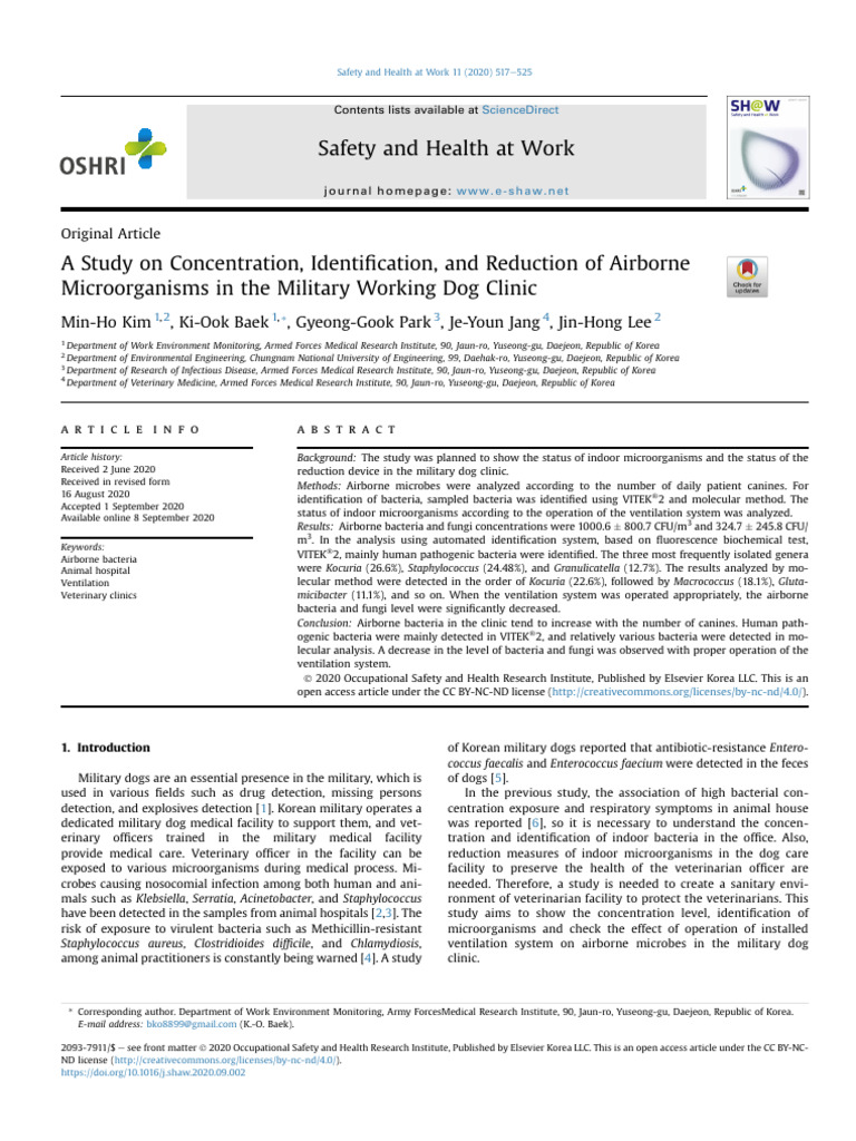 A Study On Concentration Identification and Reduction of 2020 Safety ...