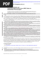 ASTM E230 - 2023 (Incompleta) | PDF | Thermocouple | Engineering Tolerance