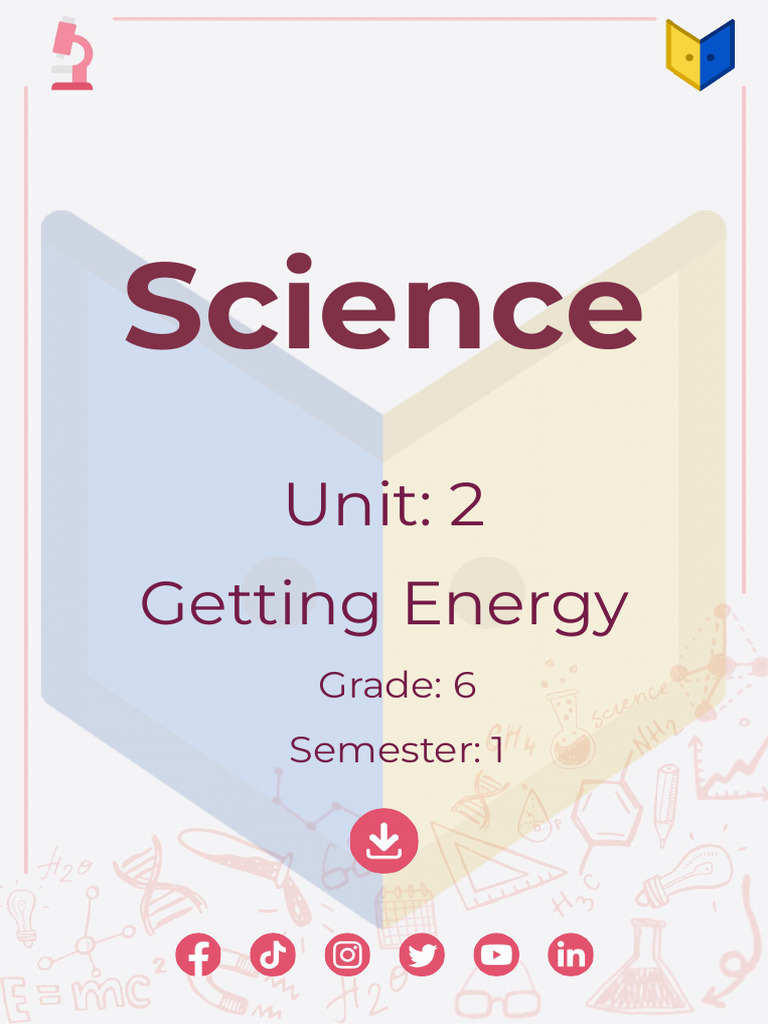Unit 2 Th.2 Getting Energy - ملخص59 | PDF | Liquids | Heat