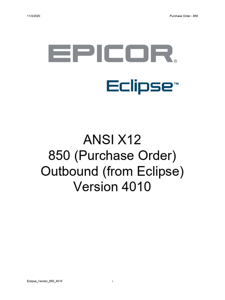 Eclipse_Vendor_850_4010 | PDF | Computing