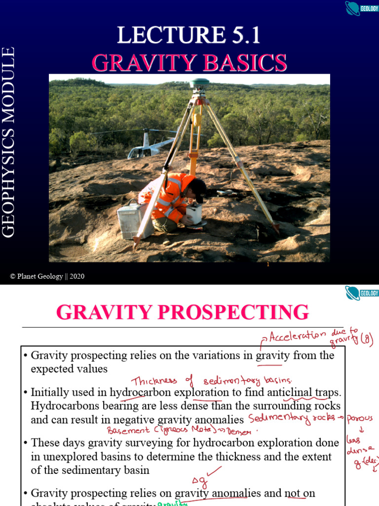 S5.1 Gravity Methods Part-1 | PDF | Orbit | Physical Quantities