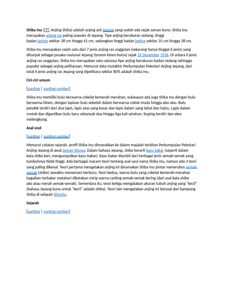 Shiba Inu | PDF