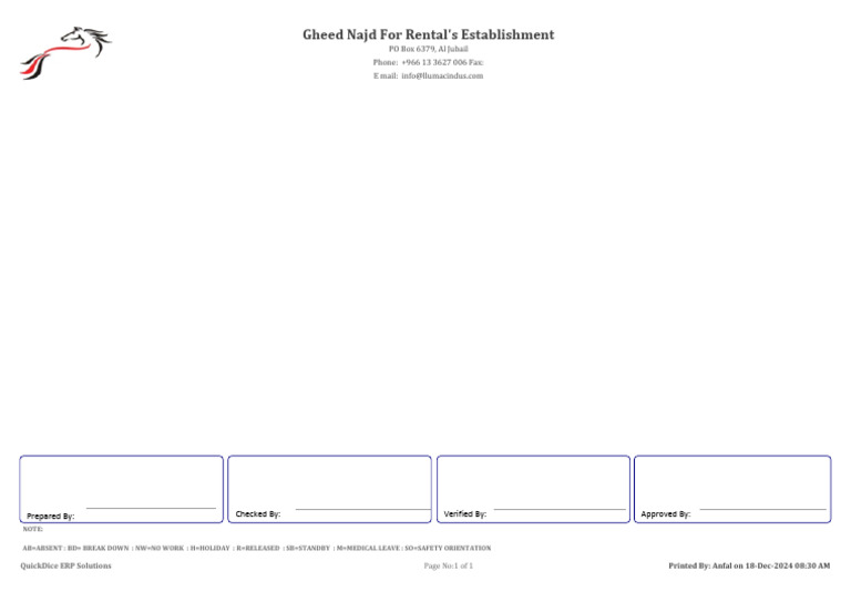 RPT 40108 Property Time Sheet | PDF