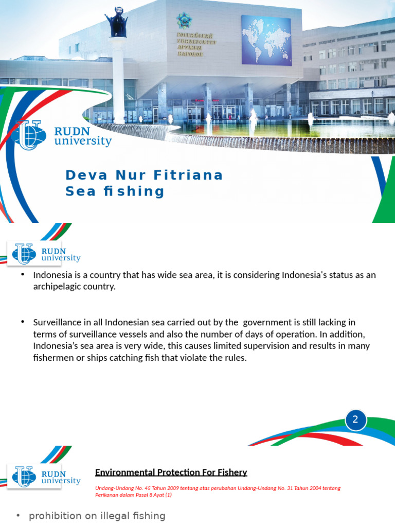 EIA-Sea Fishing - Deva Nur Fitriana | PDF | Fishing Industry | Marine Biology