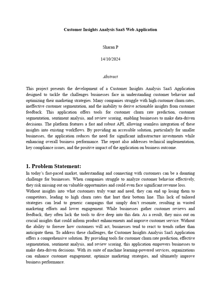 Sharan P | PDF | Machine Learning | Analytics