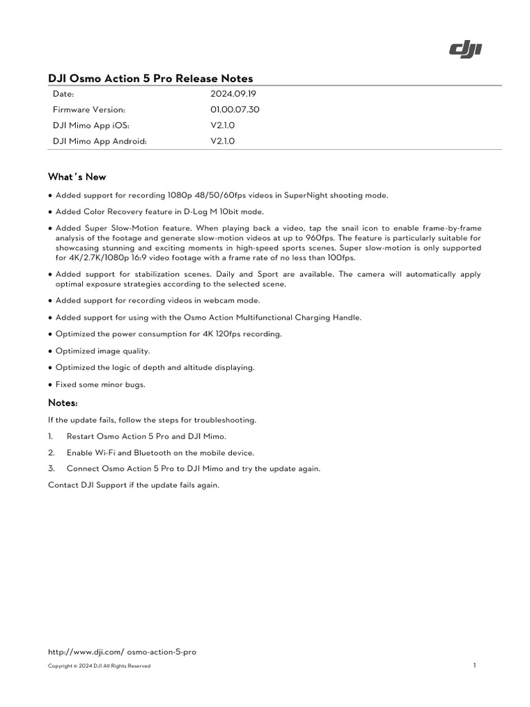 Action Cam Manual | PDF