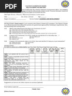 Client Citizens Satisfaction Survey Form | PDF | Business