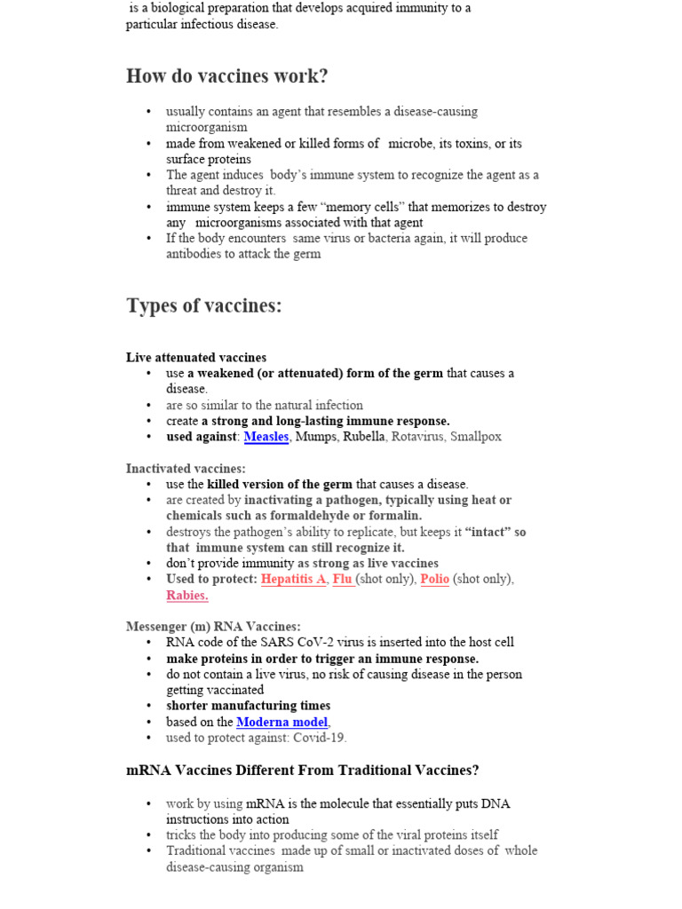 Vaccines Pdf Vaccines Virus